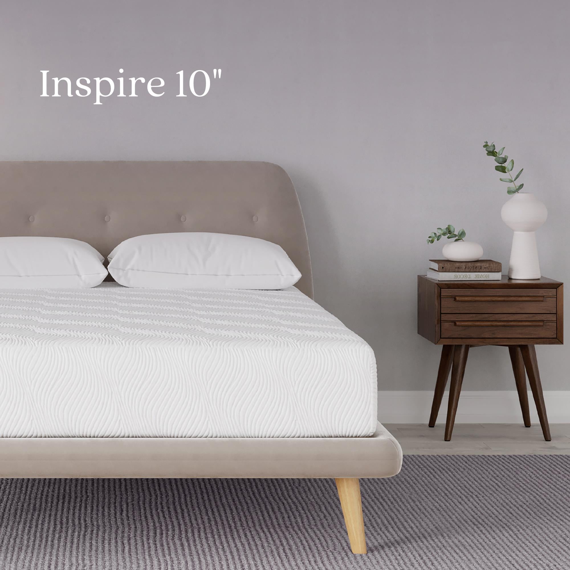 Signature Sleep Inspire 10" Medium-Firm High-Density, Responsive Memory ...