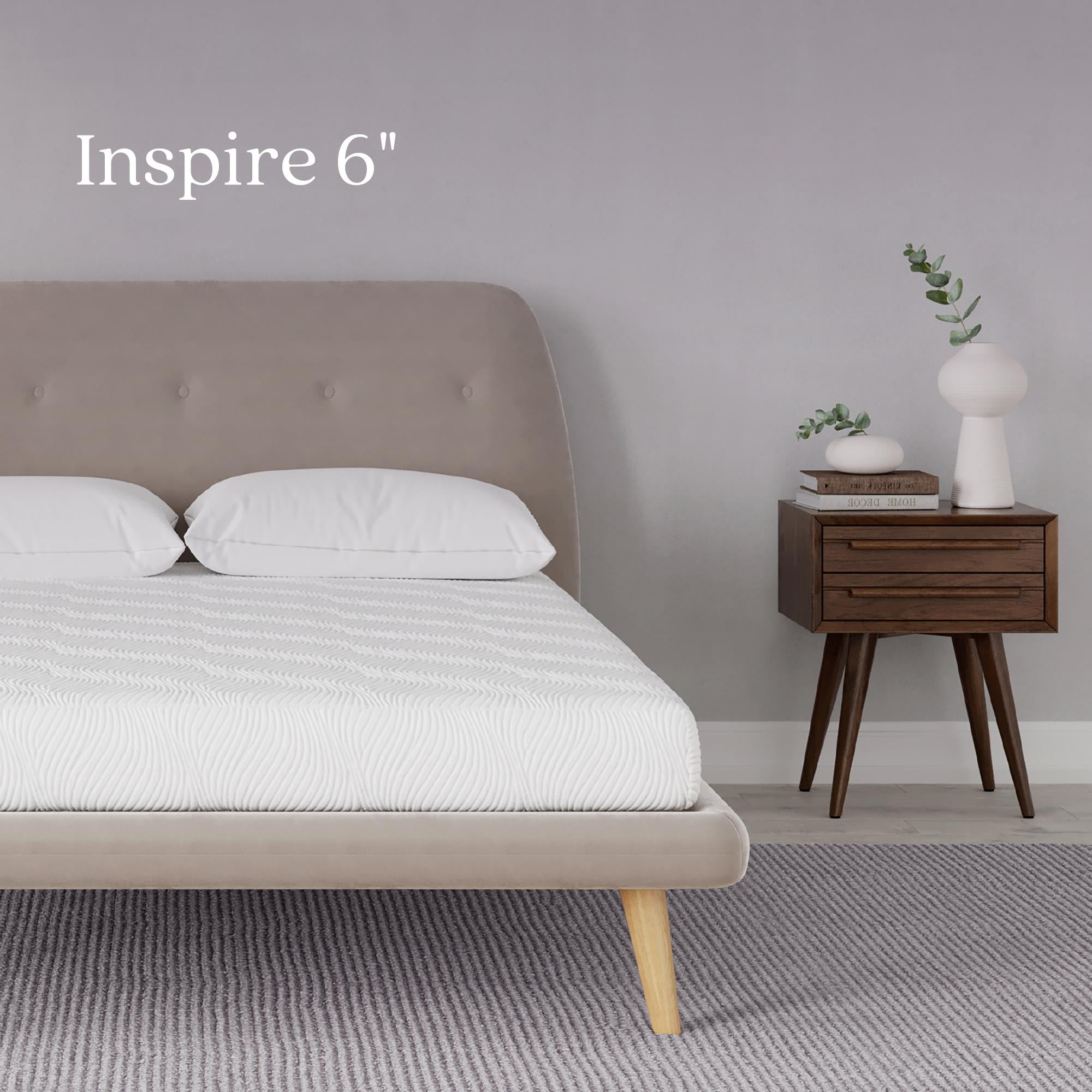Signature Sleep Inspire 6" Medium-Firm High-Density, Responsive Memory ...