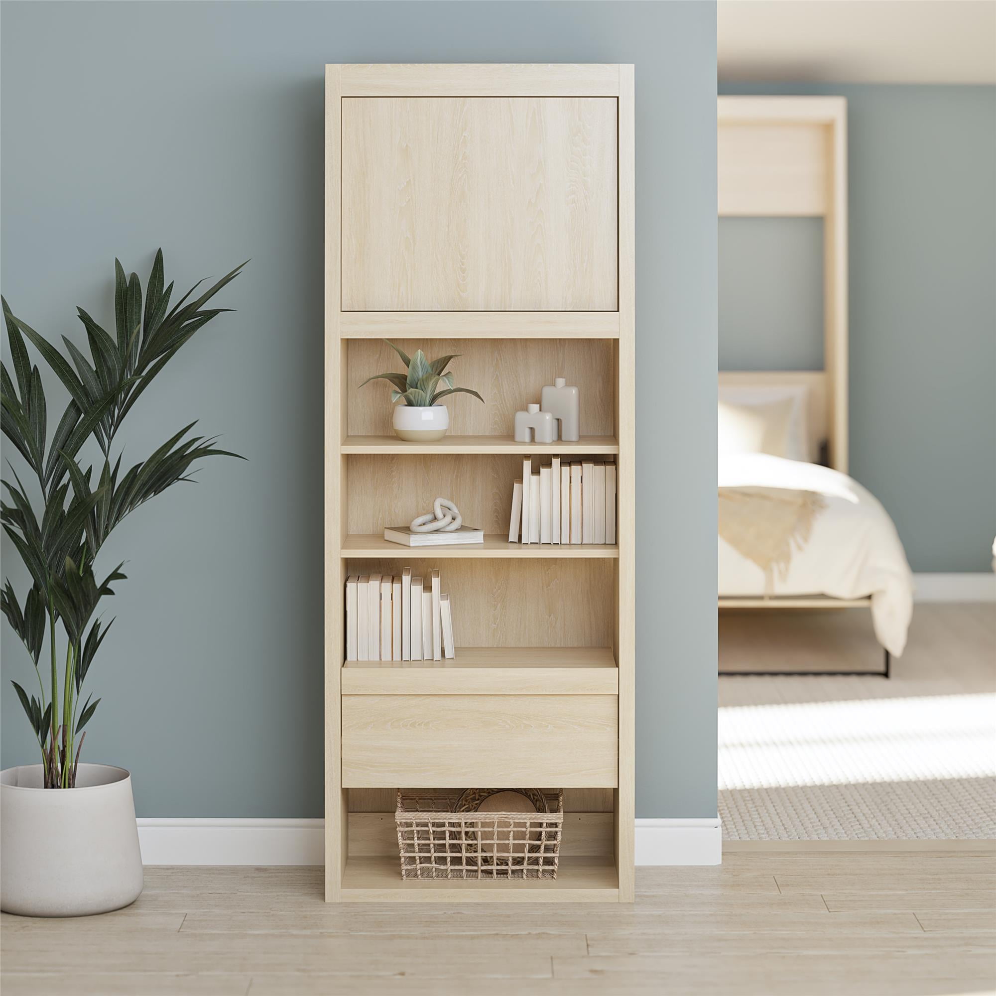 Signature Sleep Paramount Single Side Cabinet for Wall Beds in Light ...