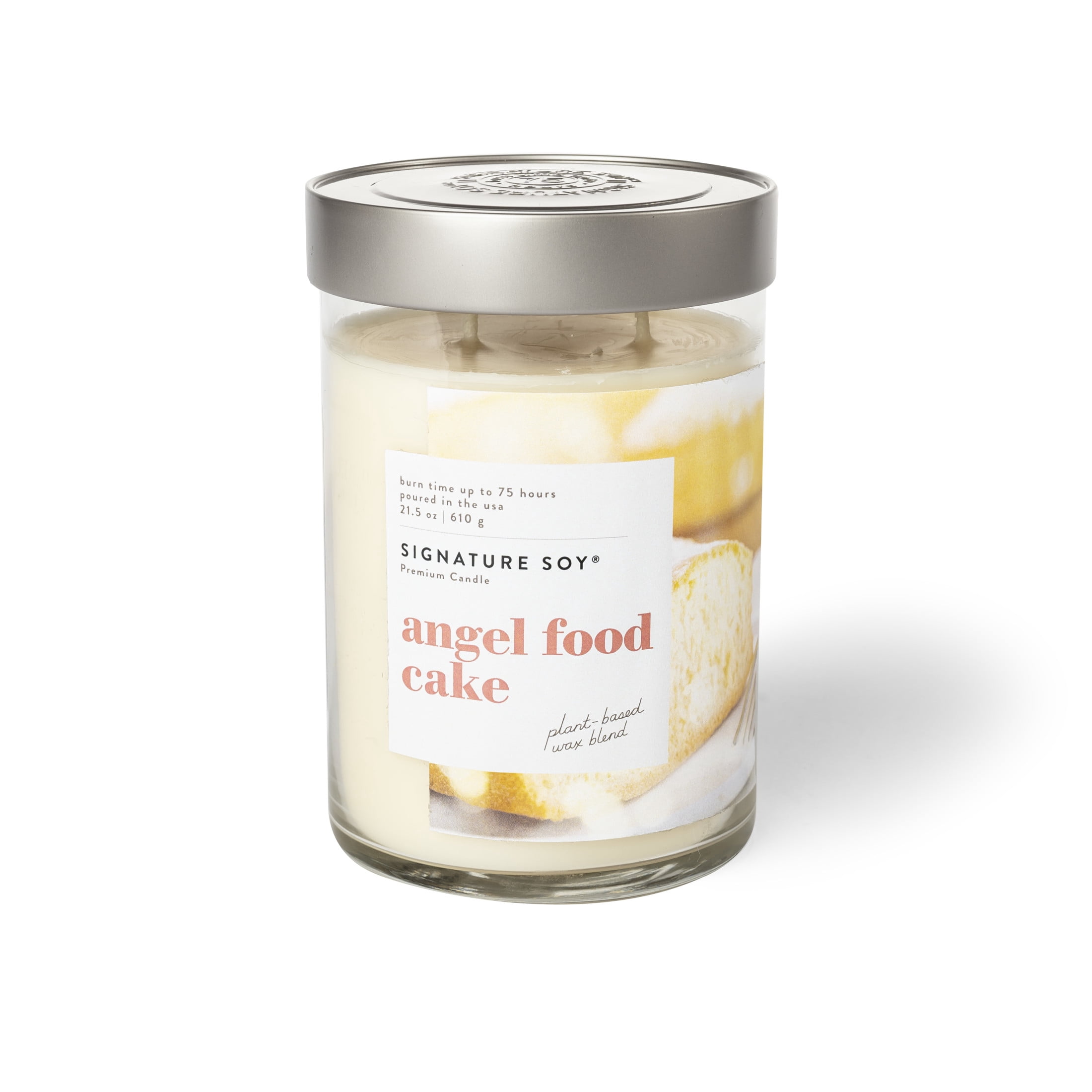 Signature Soy Signature Soy Lidded Angel Food Cake Scented Candle ...