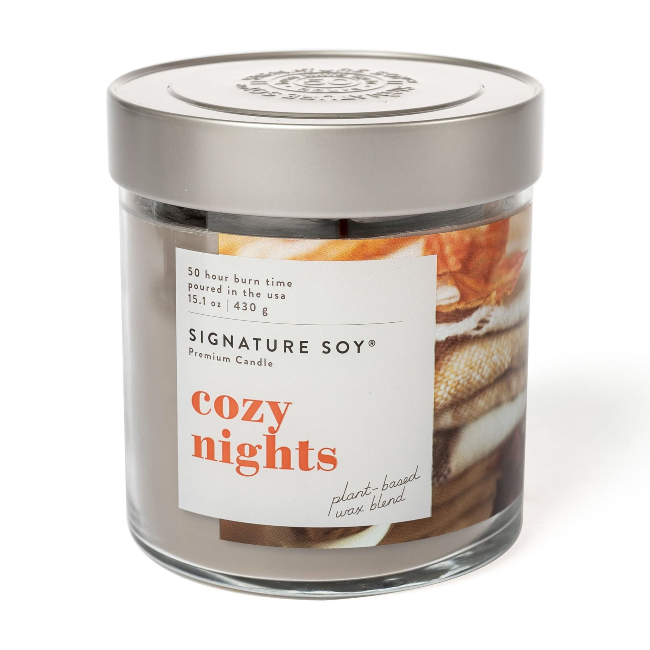 Signature Soy Signature Soy Lidded Cozy Nights Scented Candle - Walmart.com