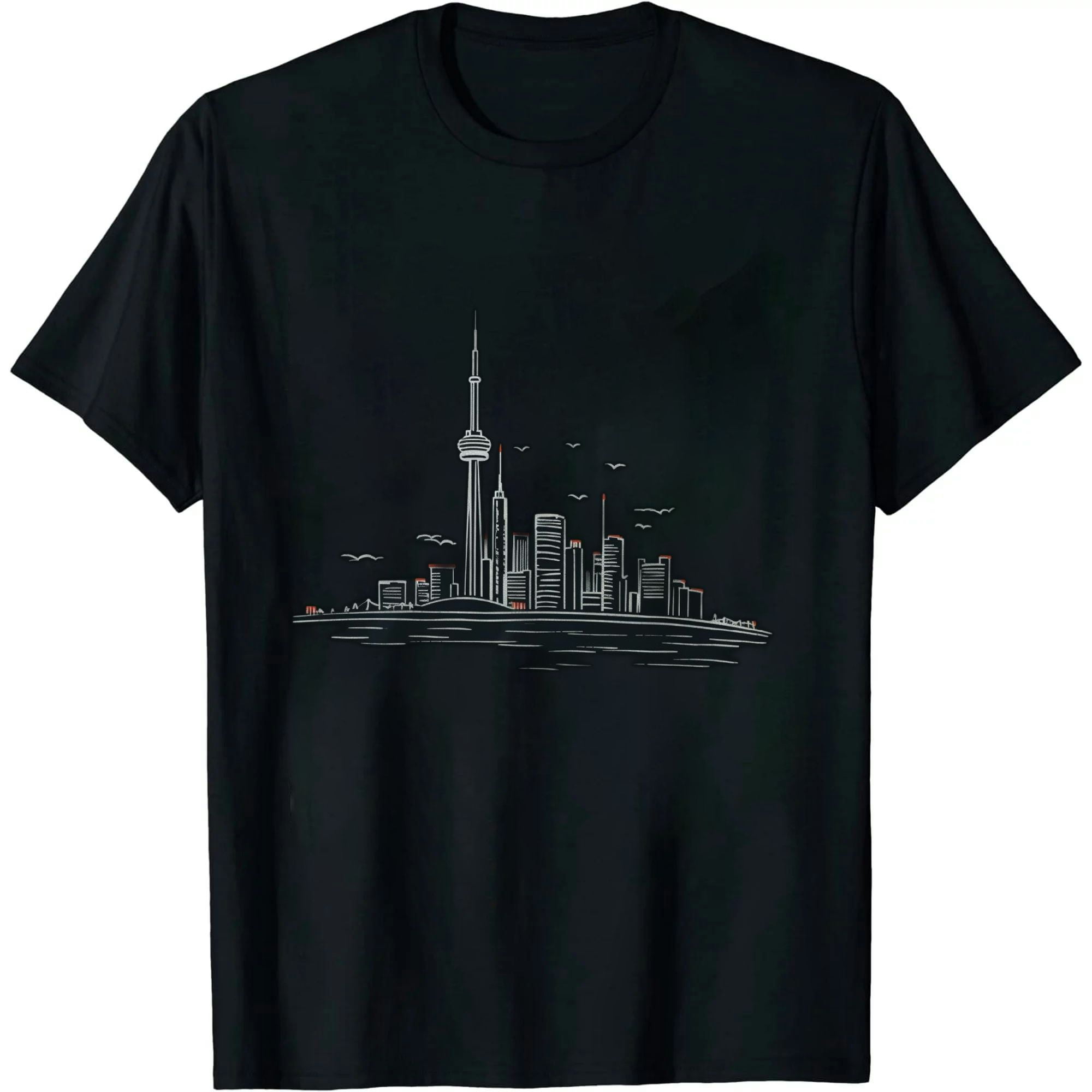 Signature Toronto City Skyline - Canada Souvenir T-Shirt - Walmart.com