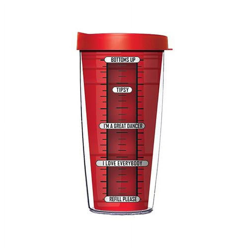 Signature Tumblers 02-REF1-CL LID Travel Tumbler, "Refill Please", Plastic, 16-oz. - Walmart.com