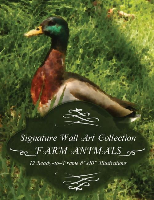 Signature Wall Art Collection: Farm Animals - Walmart.com