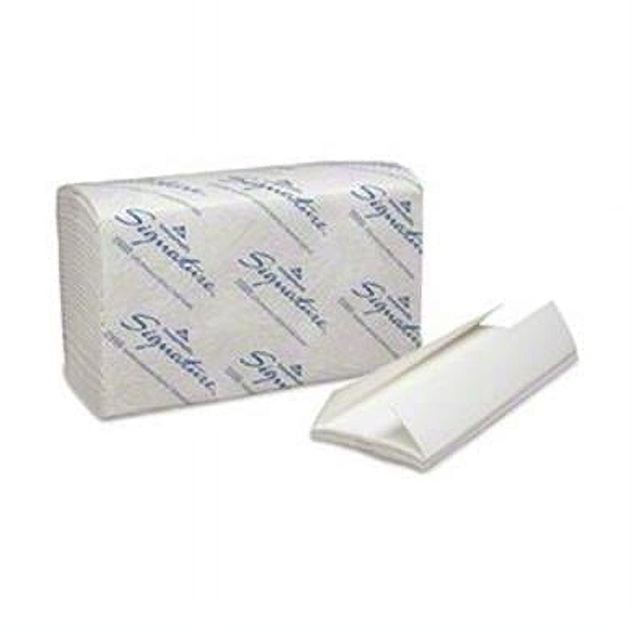 Signature Premium 2-Ply C-Fold Paper Towels, Bulk Pack (1440 per Carton ...
