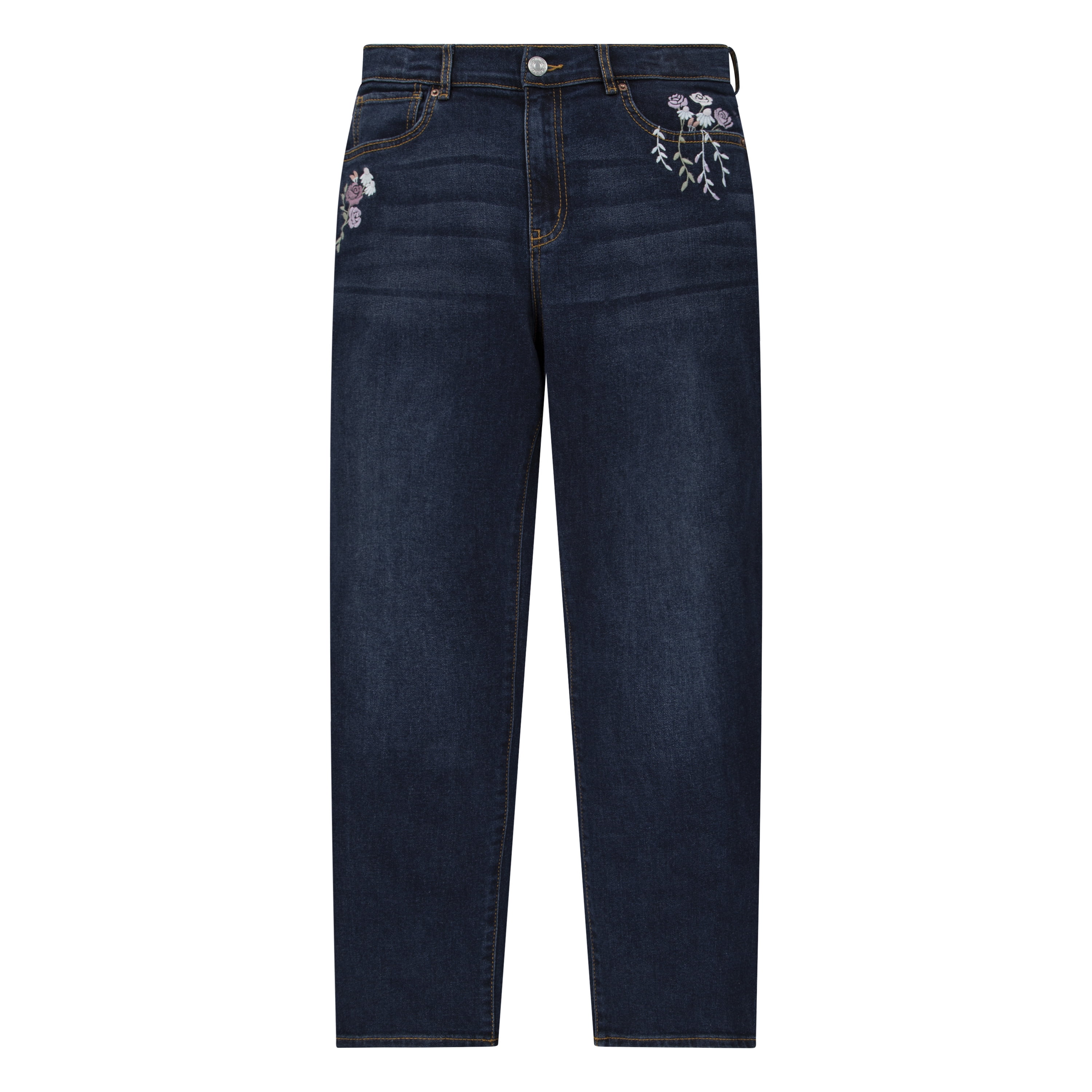 Levi Girls Straight Jeans - Relaxed Fit - 5-Pocket Styling - Walmart.com