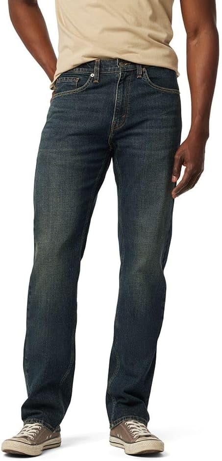 Signature by Levi Strauss & Co. Gold Label Men's Relaxed Fit Flex Jeans ...