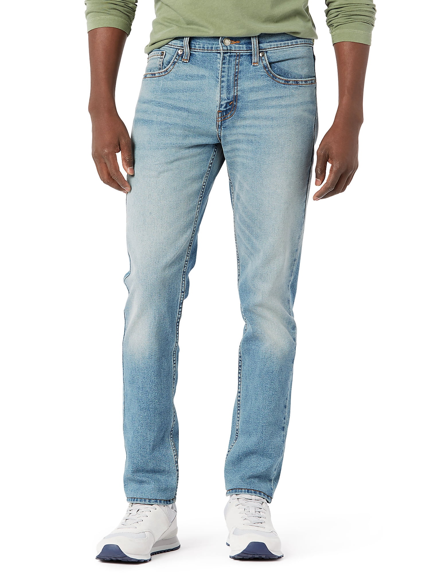 Levi Strauss Signature Men's Authentic Straight Fit Jeans - Walmart.com