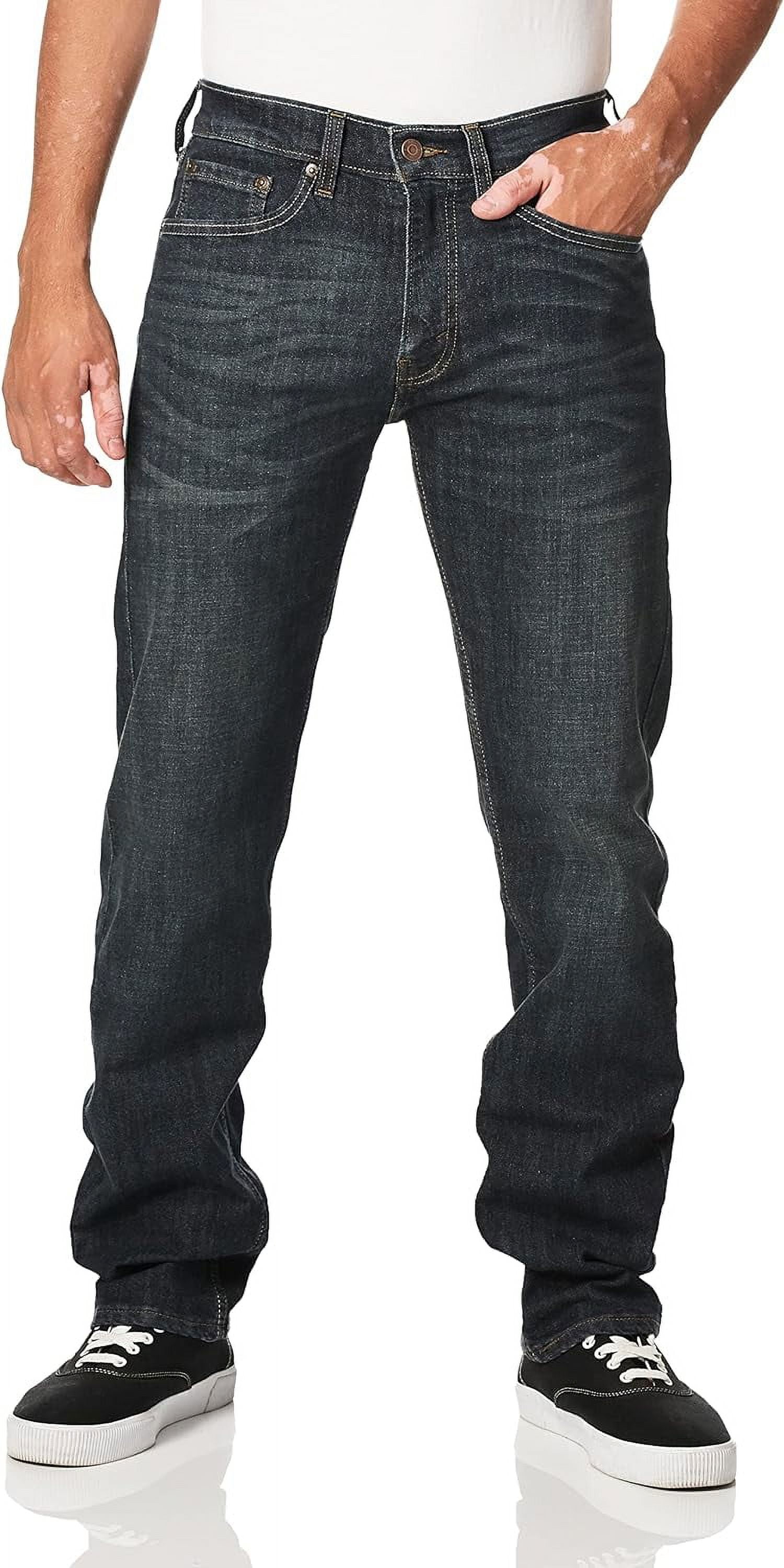 Signature by Levi Strauss & Co. Men's and Big Men's Regular Fit Jeans ...