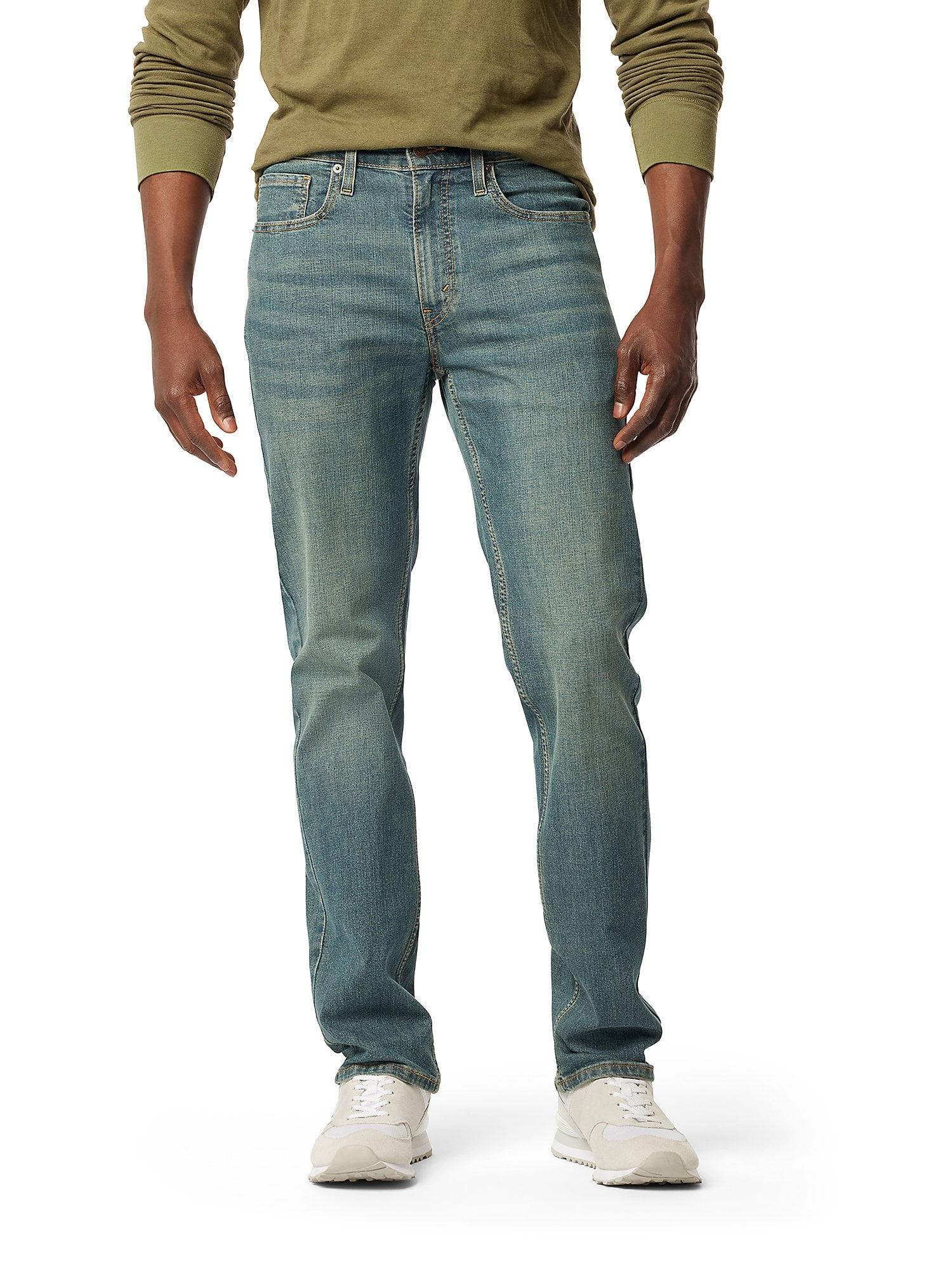 Levi Strauss Signature Men's Straight Fit Jeans - Walmart.com