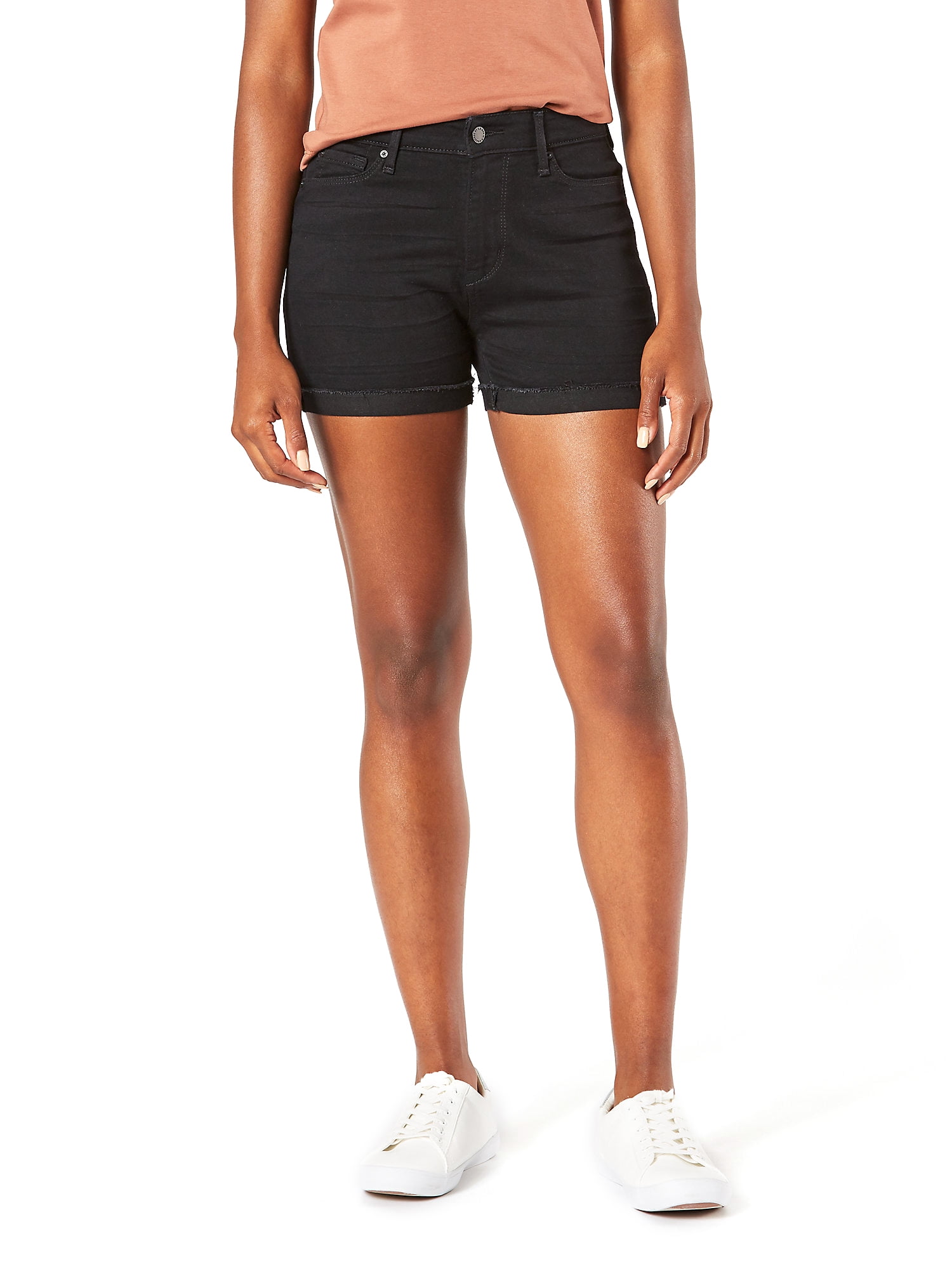 Signature by Levi Strauss & Co. Women's Cuffed Short - Walmart.com