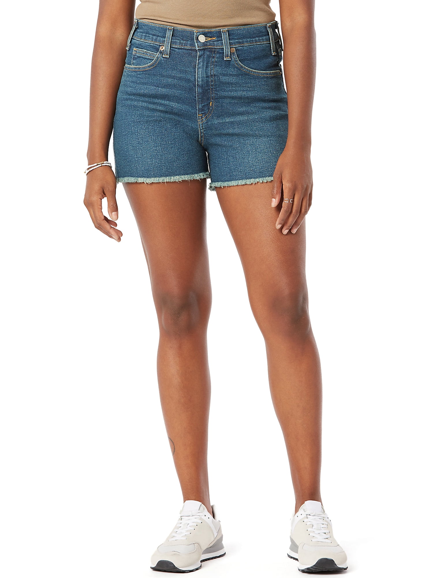 Levi Strauss Signature Women's Heritage 3" High Rise Cutoff Short ...