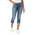 Signature by Levi Strauss & Co. Women's Modern Mid Rise Capri - Walmart.com