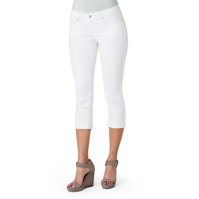Signature by Levi Strauss & Co. Women's Modern Simply Stretch Capri ...