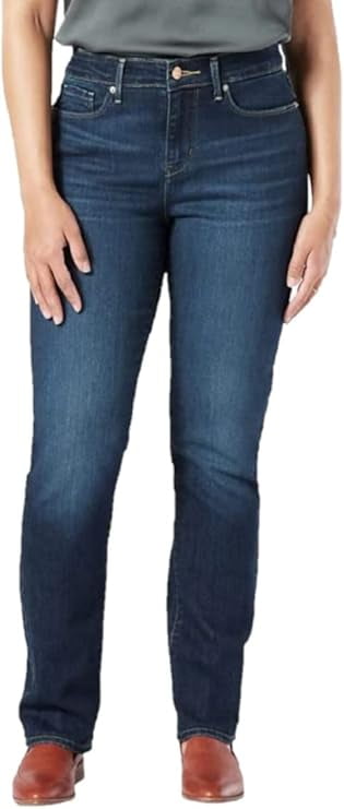 Signature by Levi Strauss & Co Women's Modern Straight Jeans, Angel ...