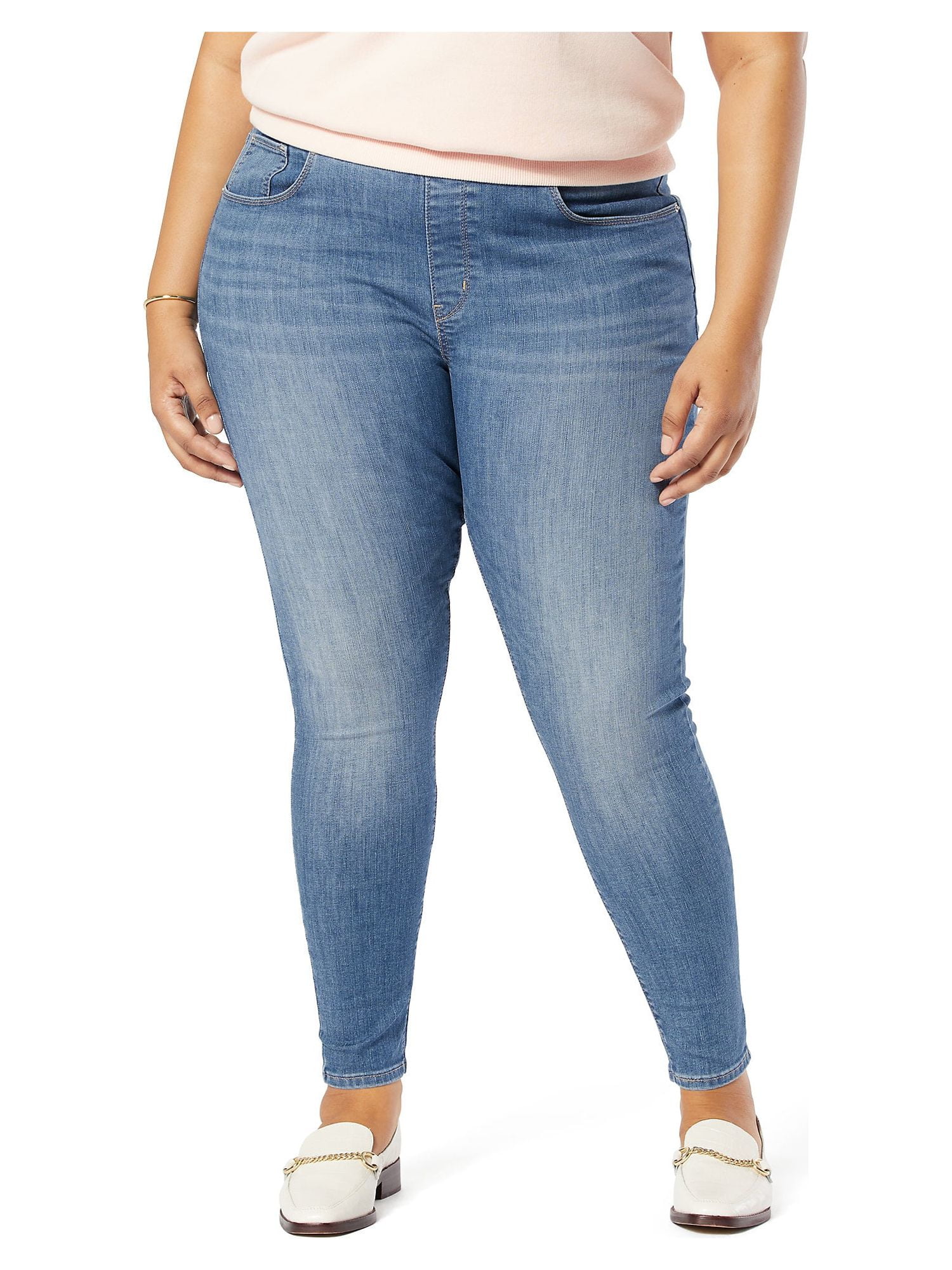 Signature by Levi Strauss & Co. Women's Plus Size Shaping Pull-On ...