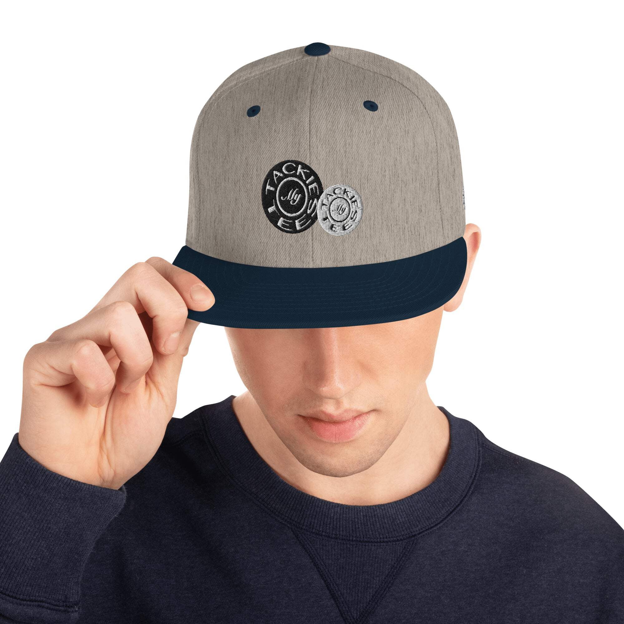 Signature snapback hat | embroidered - Walmart.com