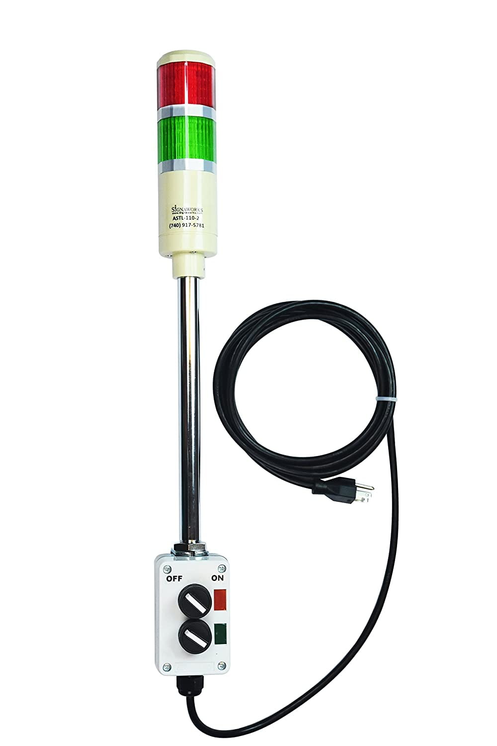 Dual Power Tower Light