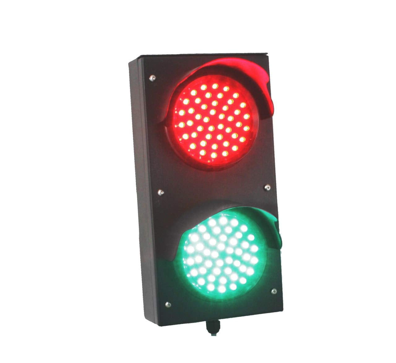 Signaworks Industrial LED Traffic Stop Light 4 inch Diameter Lens, 2 ...