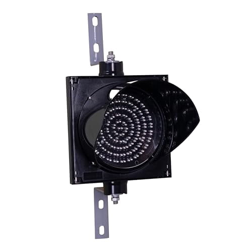 Signaworks LED Traffic Stop Light, 1 Light Section Red & Green 8 Inch ...