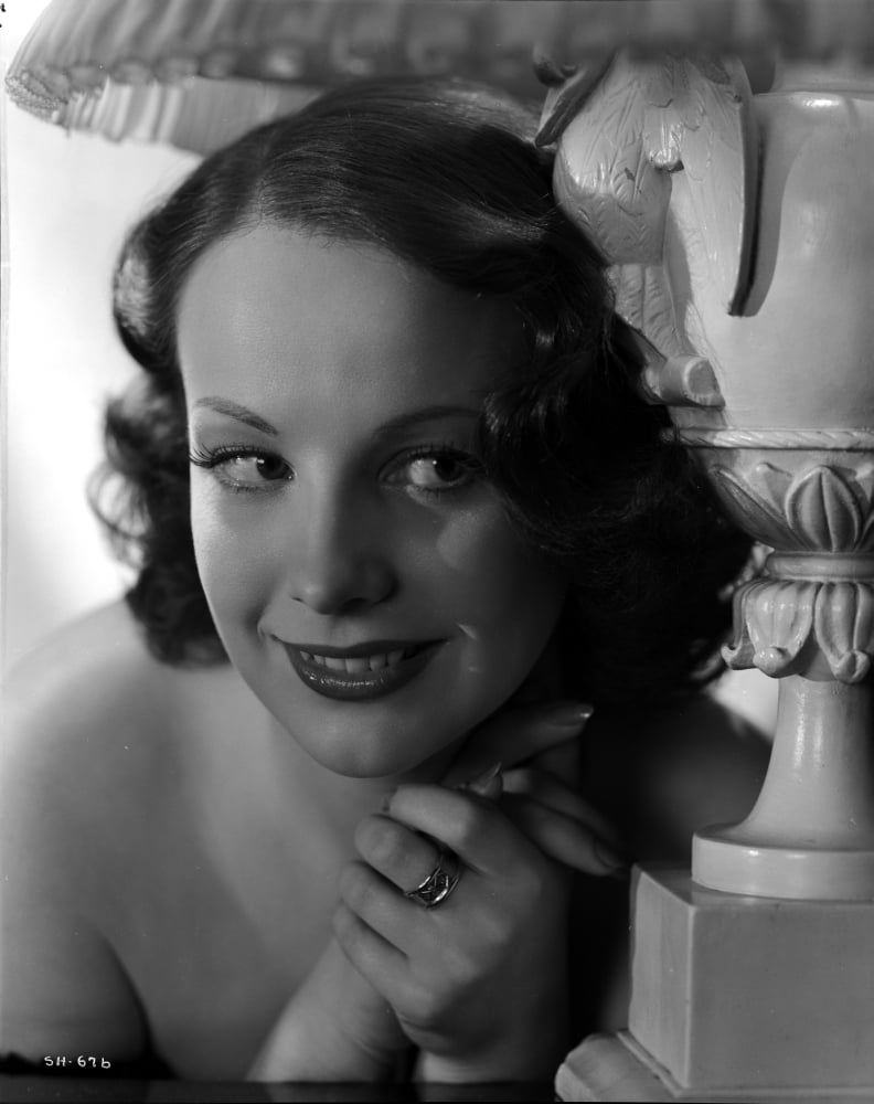 Signe Hasso smiling Portrait Photo Print (24 x 30) - Walmart.com