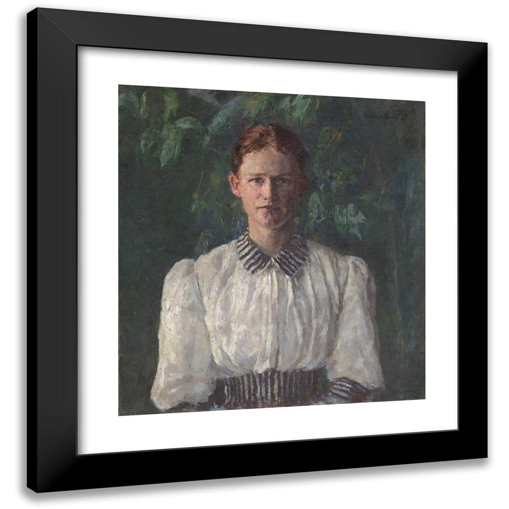 Signe Scheel 12x13 Black Modern Framed Museum Art Print Titled ...