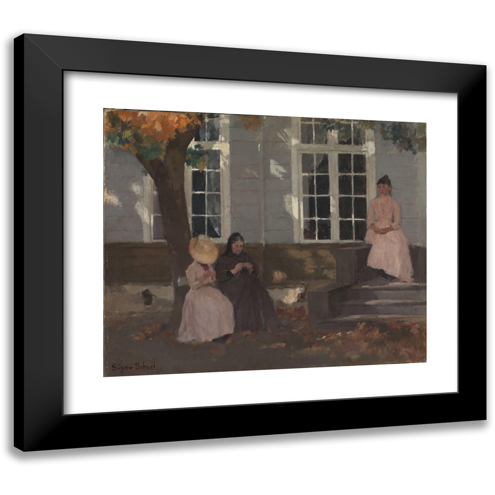 Signe Scheel 17x15 Black Modern Framed Museum Art Print Titled - The ...