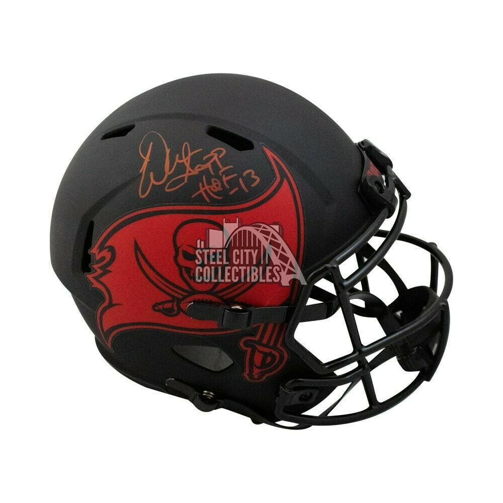 Signed Warren Sapp Helmet - HOF 13 Eclipse Replica Full Size BAS ...