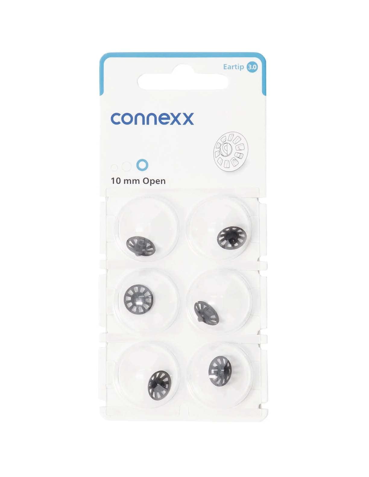 Connexx Eartip 3.0 Open 10mm – Compatible with Signia & Siemens Hearing Aids - Walmart.com