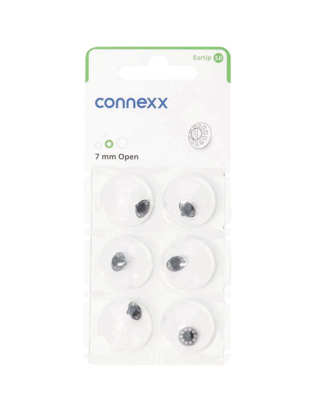 Connexx Eartip 3.0 Open 7mm – Precision Fit for Signia & Siemens ...