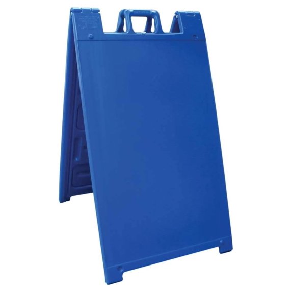Signicade Curb Sign/A-Frame 24x36" Color:Blue - Walmart.com