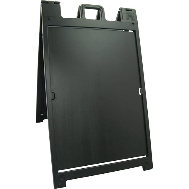 Signicade Deluxe A-Frame Sidewalk Curb Sign Portable Folding Double ...