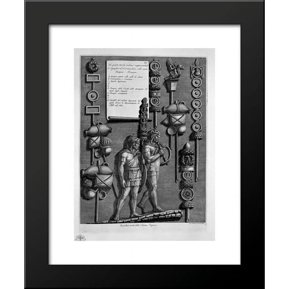 Signifer Corniculario with various signs and Roman (from the Trajan ...