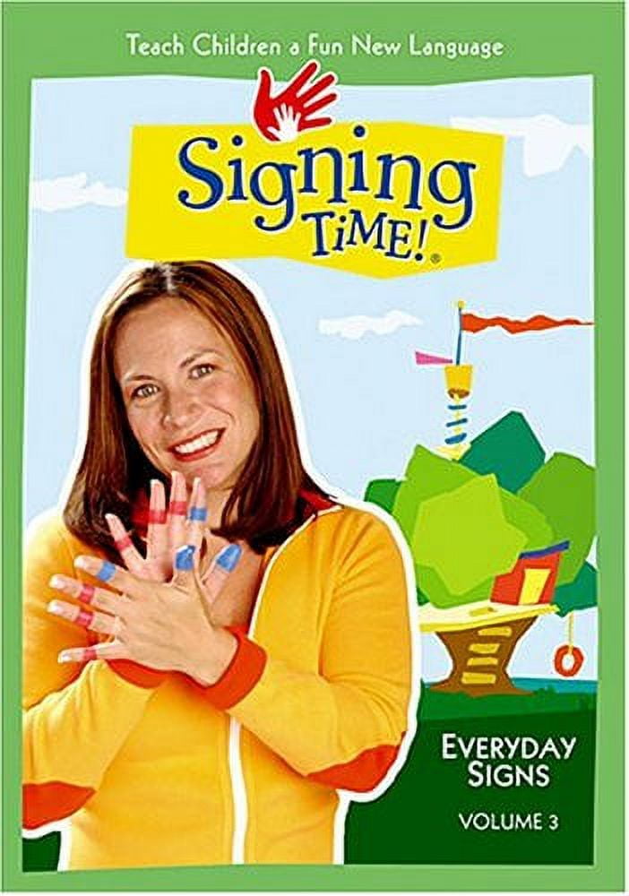Pre-Owned Signing Time! Volume 3: Everyday Signs DVD - Walmart.com