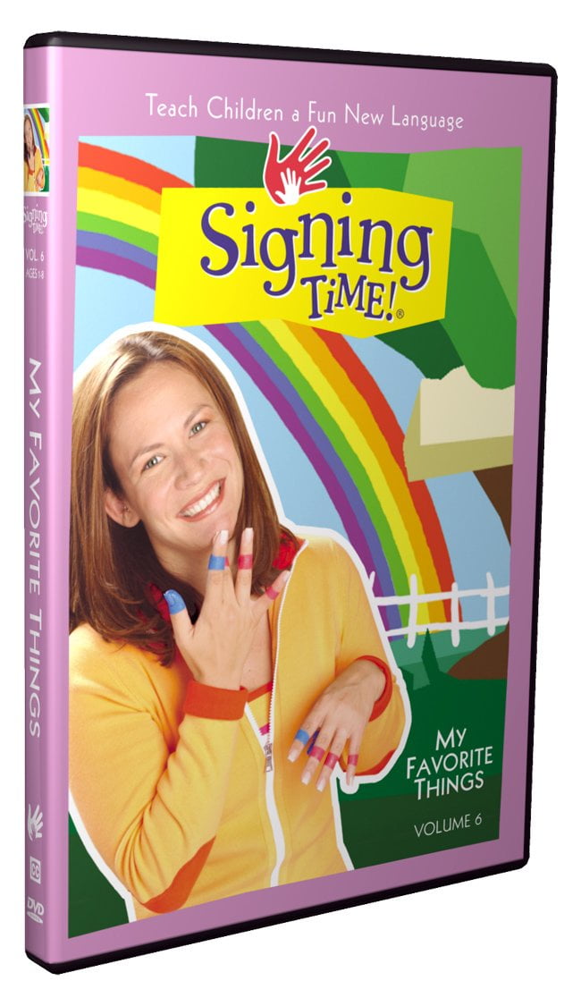 Signing Time Volume 6: My Favorite Things DVD NEW - Walmart.com