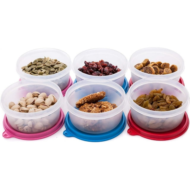 Signora Ware Reusable Airtight Food Prep Storage Containers with Lids ...