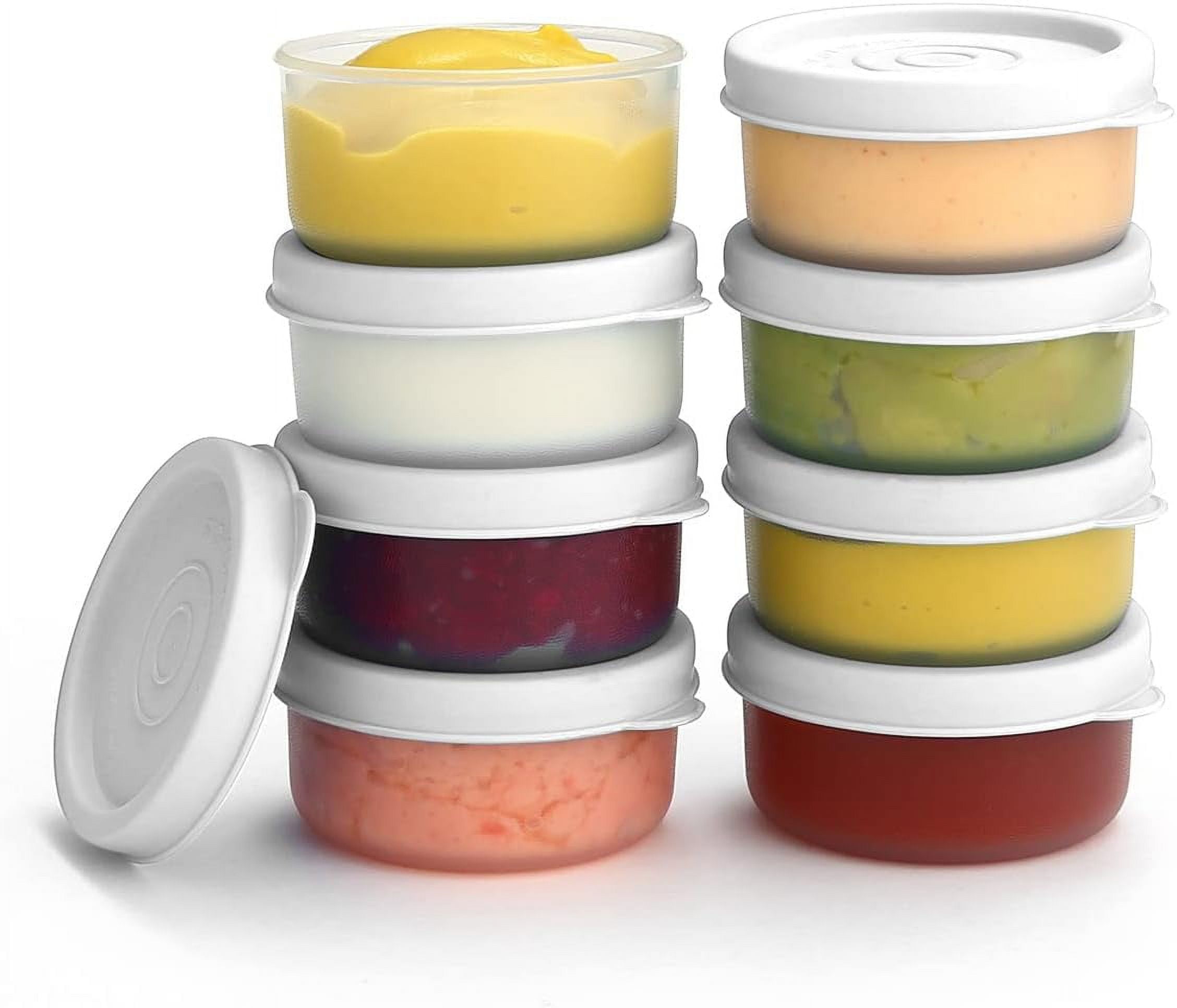 Signora Ware Reusable Airtight Food Prep Storage Containers with Lids ...