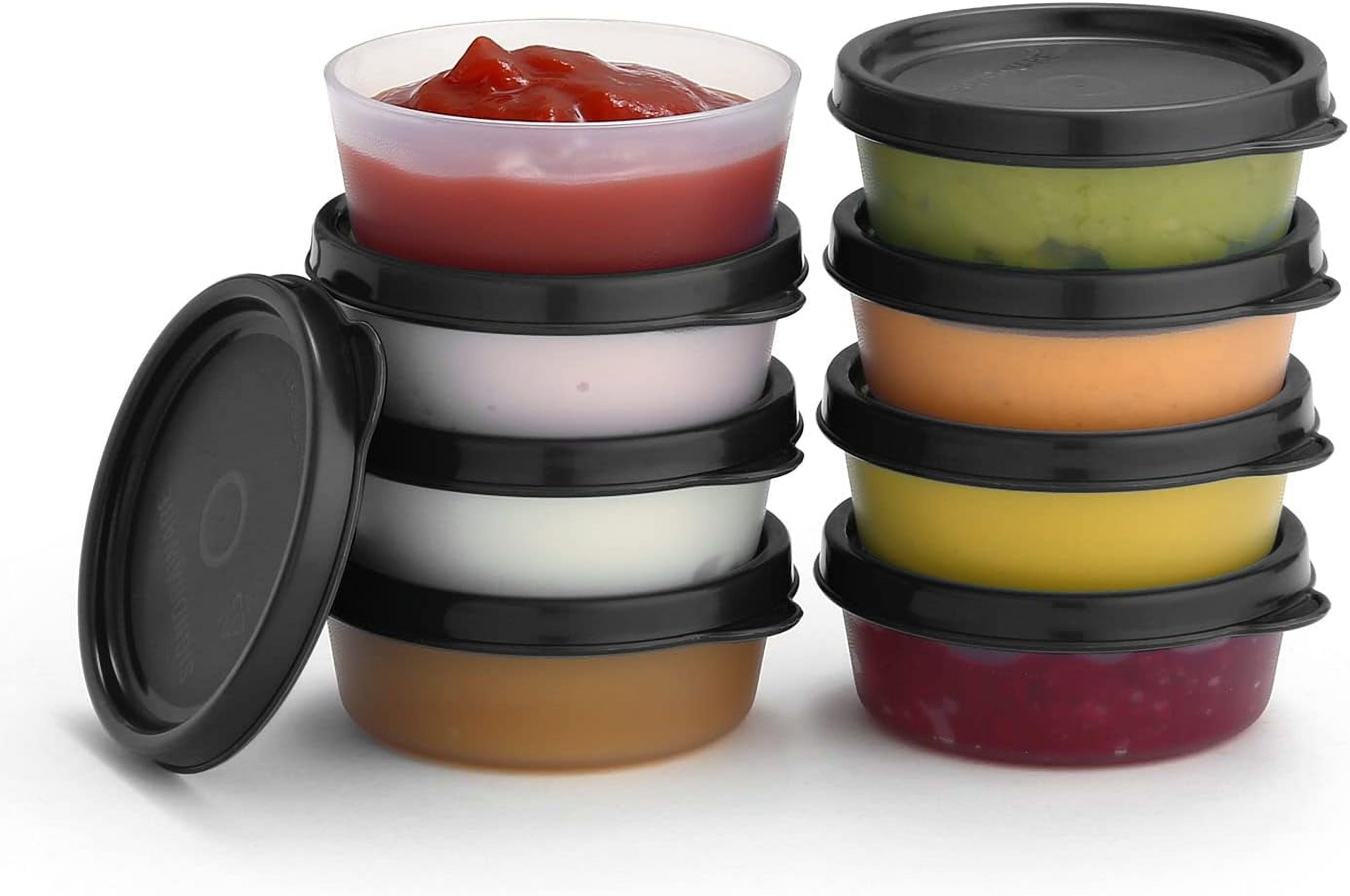 Signora Ware Reusable Airtight Food Prep Storage Containers with Lids ...