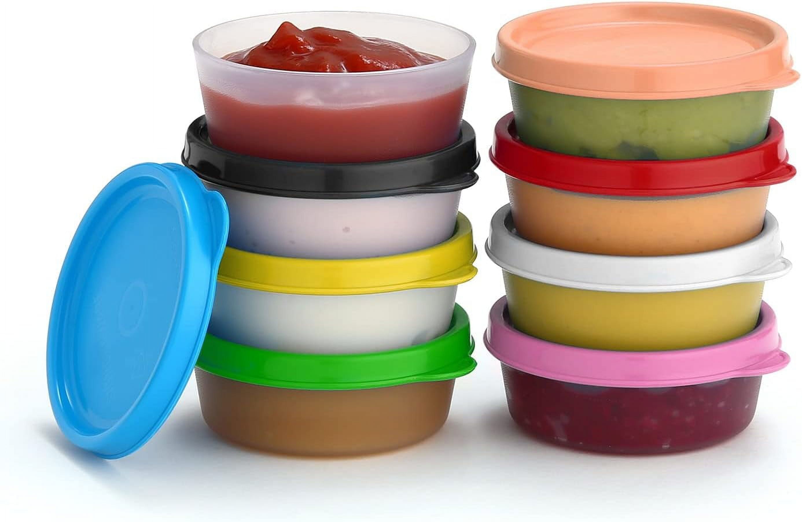 Signora Ware Reusable Airtight Food Prep Storage Containers with Lids ...