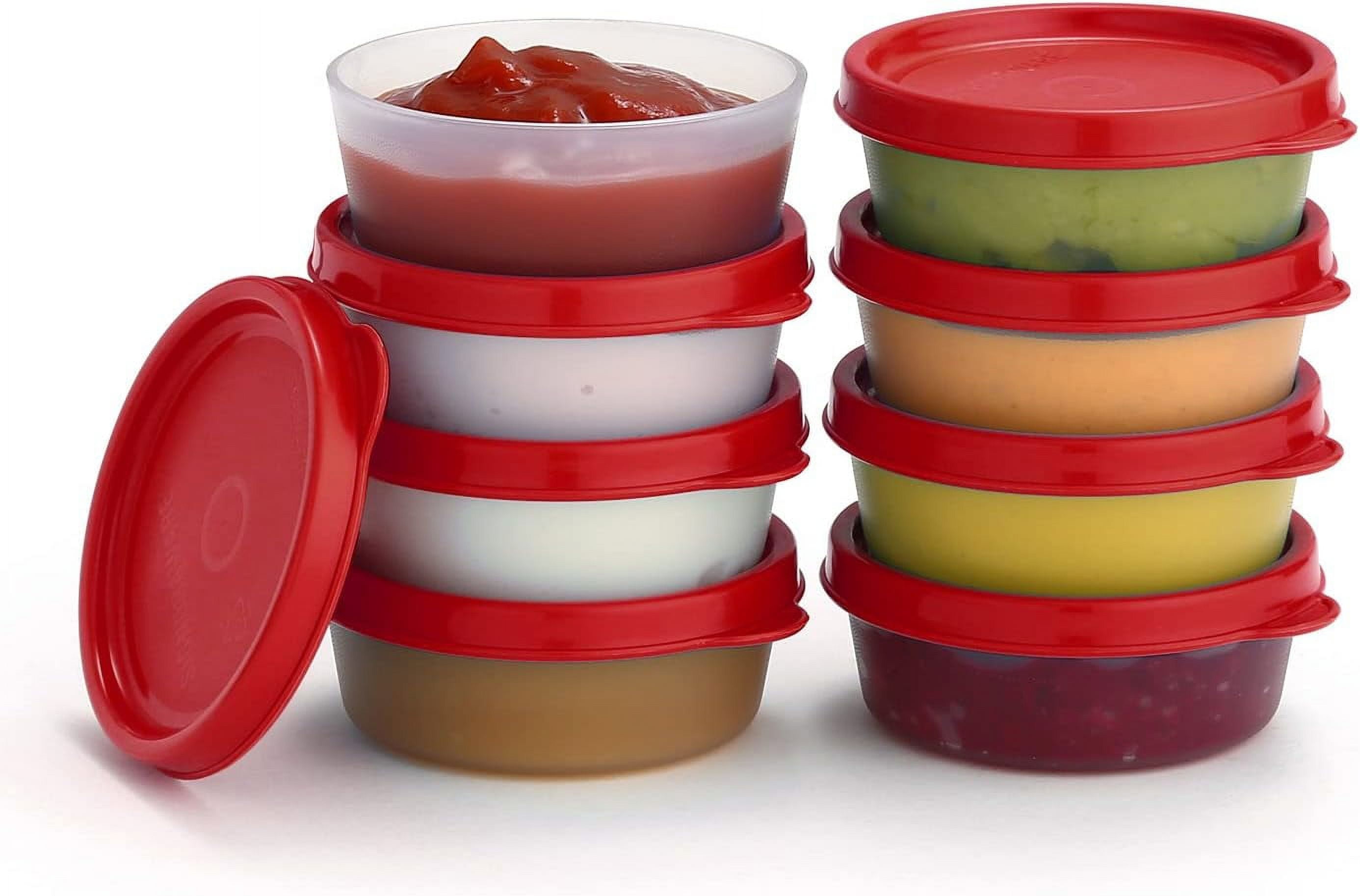 Signora Ware Reusable Airtight Food Prep Storage Containers with Lids ...