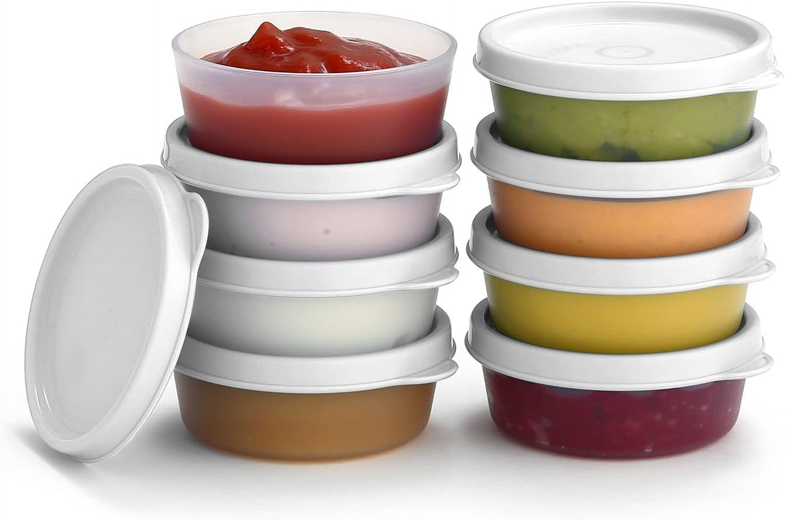 Signora Ware Reusable Airtight Food Prep Storage Containers with Lids ...