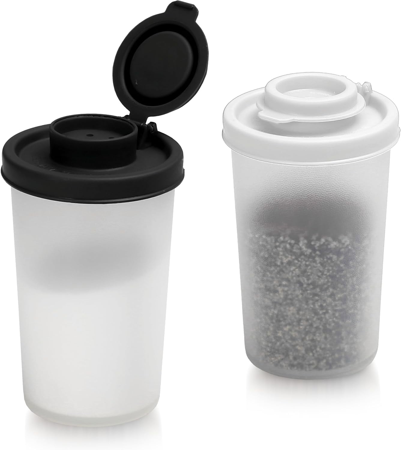 Signora Ware Salt and Pepper Shaker Set Mini Seasoning Containers for ...