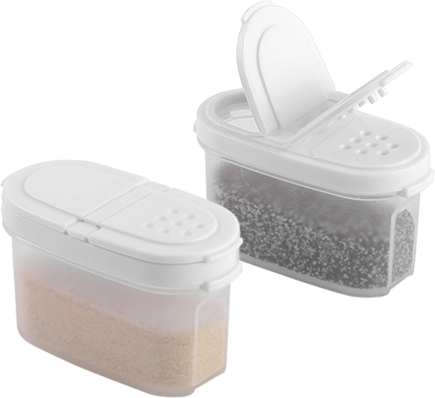 Signora Ware Spice Jars with Shaker Lids Refillable Seasoning ...