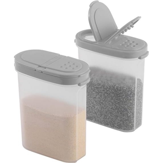 Signora Ware Spice Jars with Shaker Lids Refillable Seasoning ...