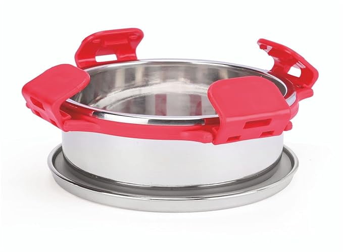 Signoraware All Steel Executive Small with Steel Lid Container, 200ml ...