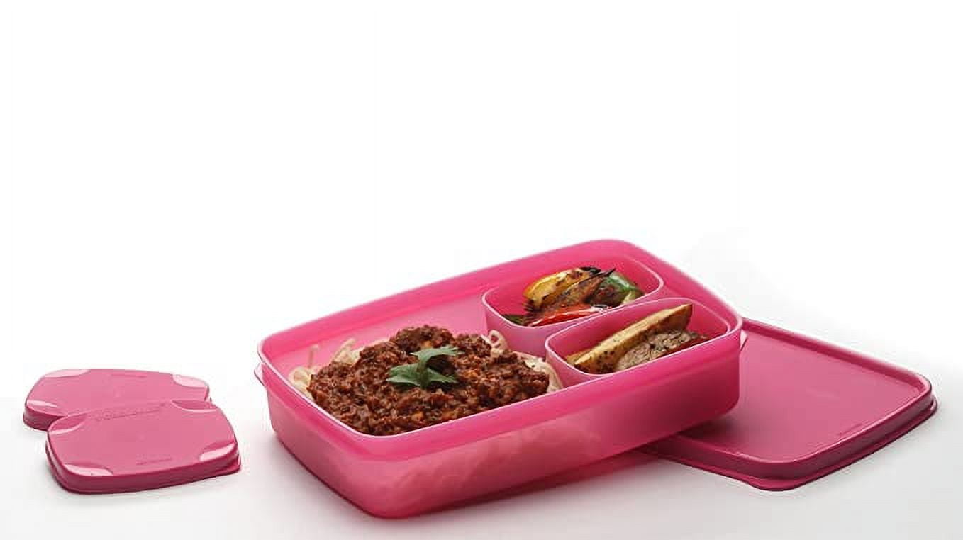 Signoraware Plastic Compact Lunch Box, 3N Containers with 3N Seals ...