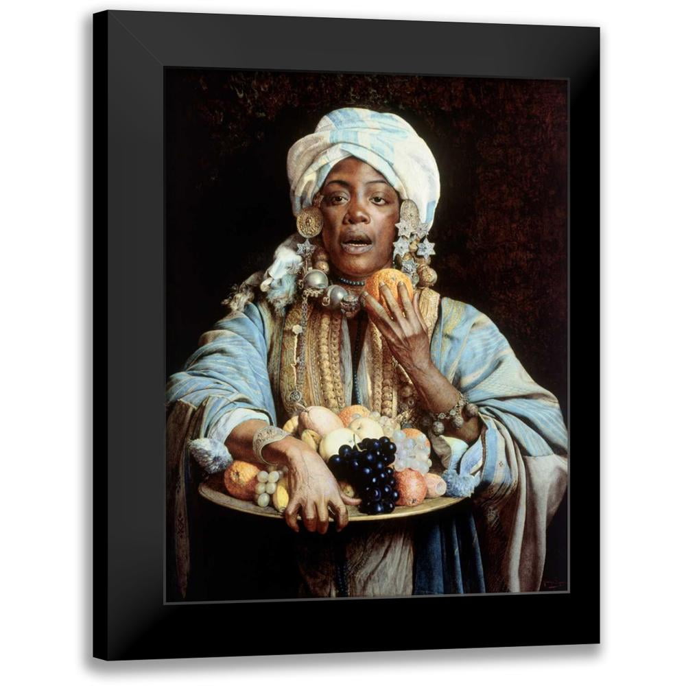 Signorini, Giuseppe 12x14 Black Modern Framed Museum Art Print Titled ...