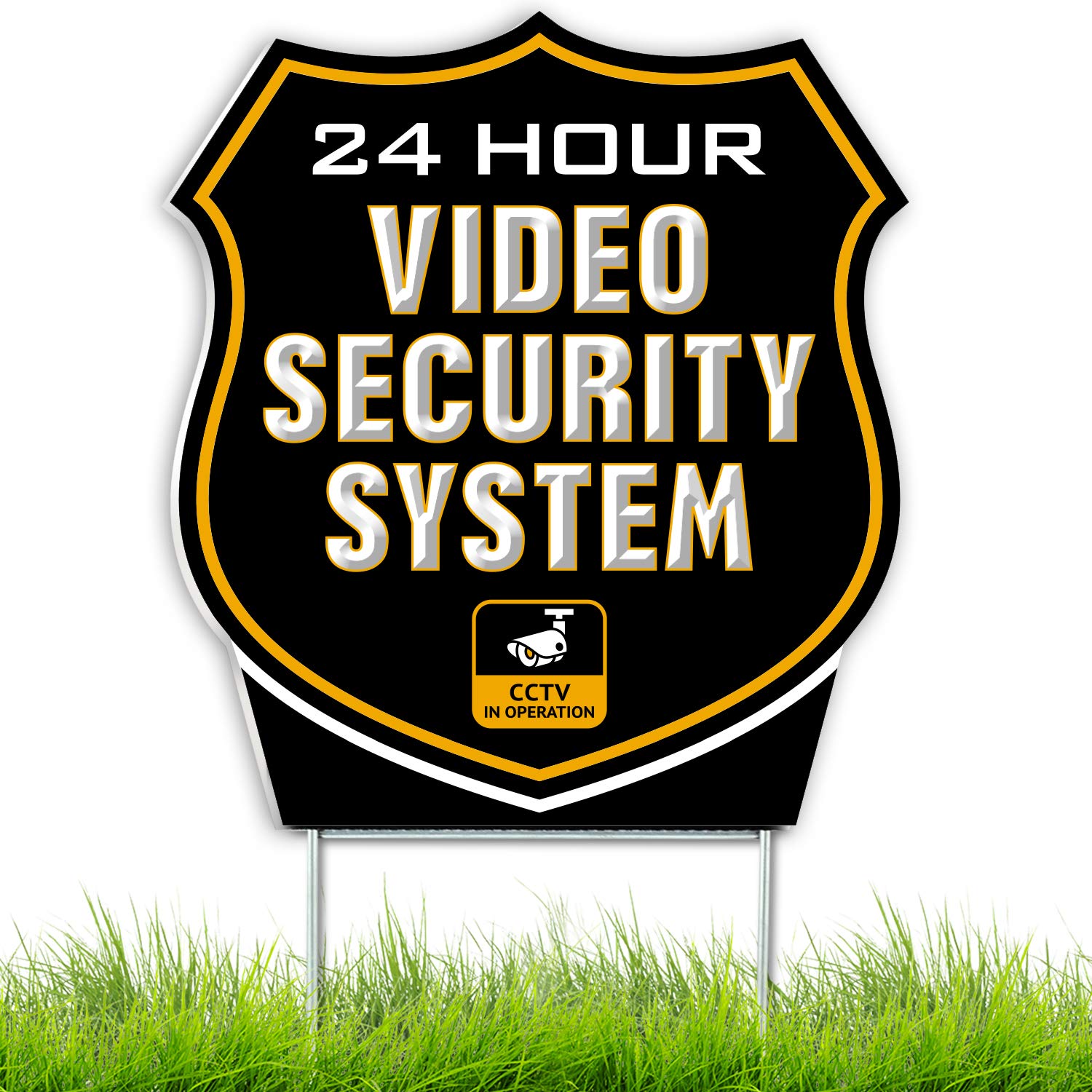 Warning Video And Audio Surveillance In Use Sign - Walmart.com