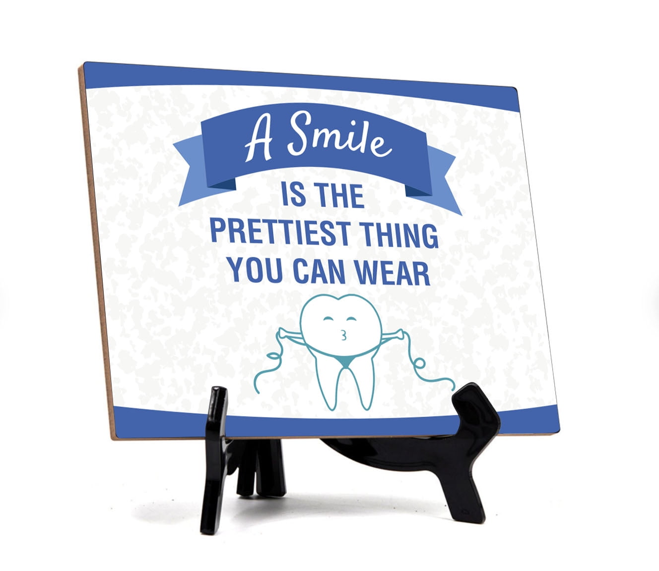 Signs ByLITA A Smile Is The Prettiest Thing you Can Wear Dental Office ...