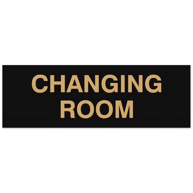 Signs ByLITA Basic Changing Room Sign | Easy Installation | Durable ...